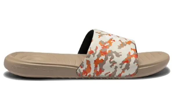Under Armour Printed Camouflage Slides - Pink