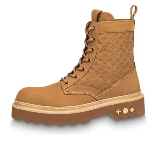 LOUIS VUITTON Monogram Ranger Ankle Boots - Brown