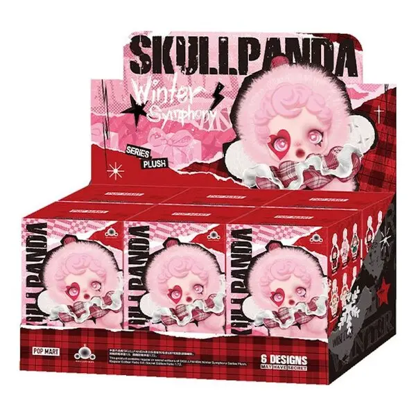 POP MART Skullpanda Winter Symphony Pendant Sealed Case - Multi-color