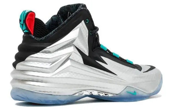 Nike Chuck Posite High-top Sneakers - Metallic Silver/black