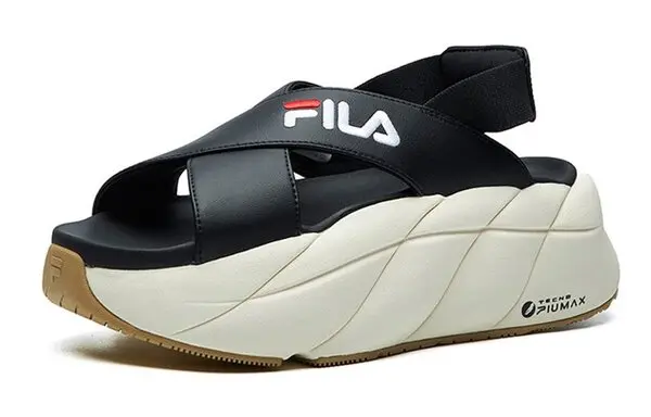 FILA Athletic Sandals With Embossed Logo And Textured Sole