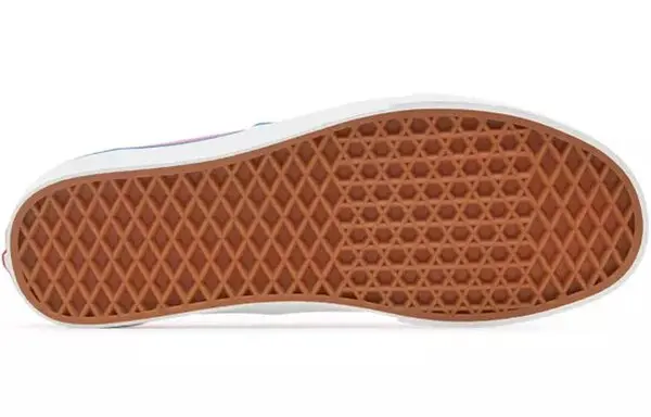 VANS Authentic Lace-up Sneakers - Pink/blue