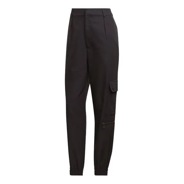 Adidas Contempo Pants Solid Color Side Elastic Waistband Sports Pants/trousers/joggers Black - Default Colorway