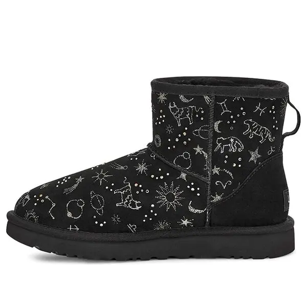 UGG Classic Zodiac Mini Boots - Black
