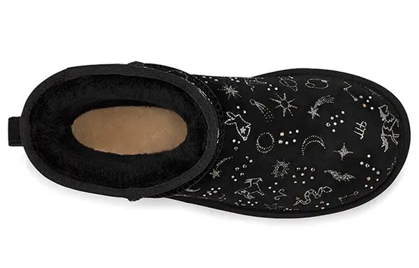 UGG Classic Zodiac Mini Boots - Black