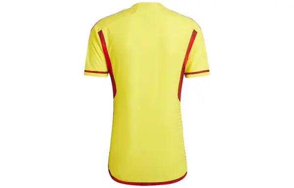 Adidas Colombia Logo Short Sleeve Shirt - Bright Yellow