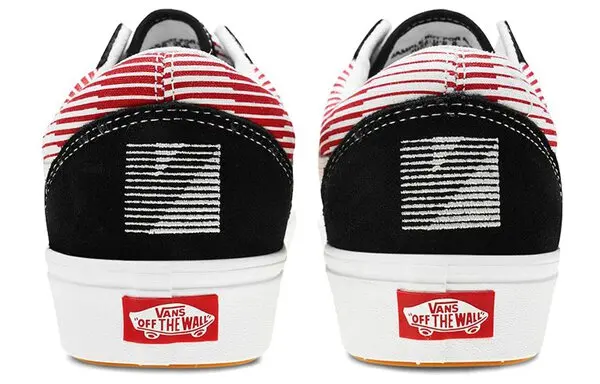 VANS Comfycush Old Skool Sneakers - Black/white/red
