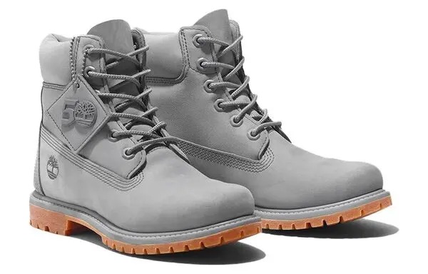 Timberland 6-inch Waterproof Lace-up Boots - Grey/brown