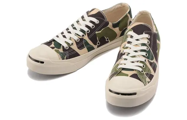 CONVERSE Jack Purcell Low Top Camouflage Sneakers