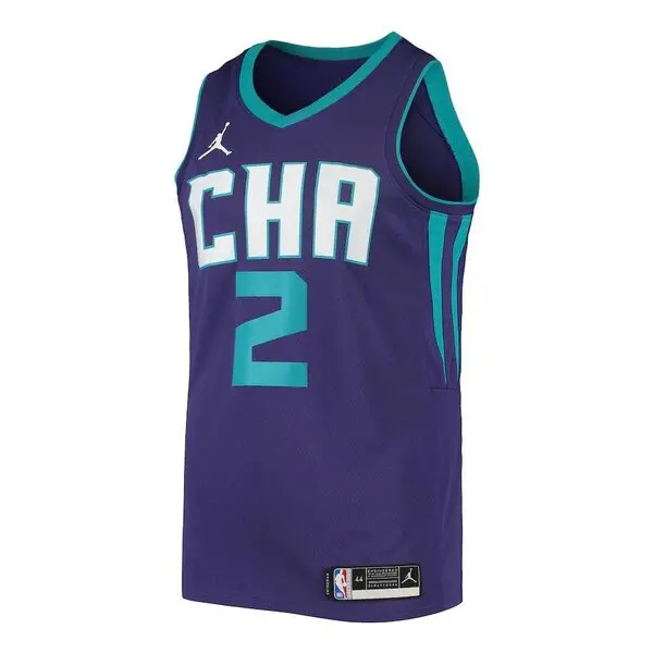 JORDAN X Nba Charlotte Hornets 'lamelo Ball 2' Jersey - Purple/multi-color