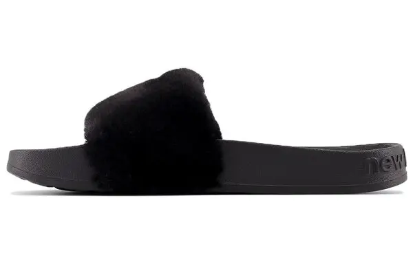 NEW BALANCE Fuzzies Slide - Phantom/white