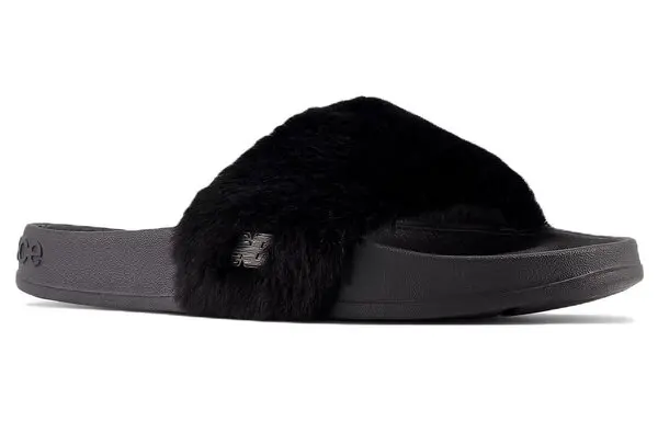 NEW BALANCE Fuzzies Slide - Phantom/white