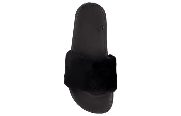 NEW BALANCE Fuzzies Slide - Phantom/white