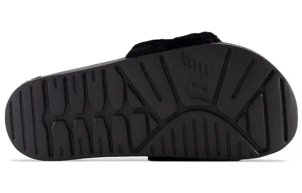 NEW BALANCE Fuzzies Slide - Phantom/white