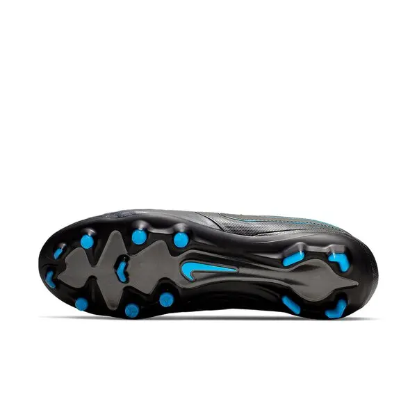 Nike Tiempo Legend Pro Fg Athletic Cleats - Black/blue