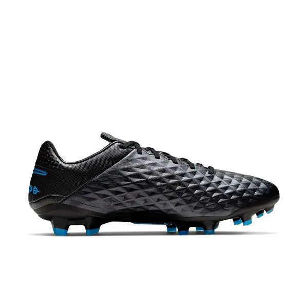 Nike Tiempo Legend Pro Fg Athletic Cleats - Black/blue