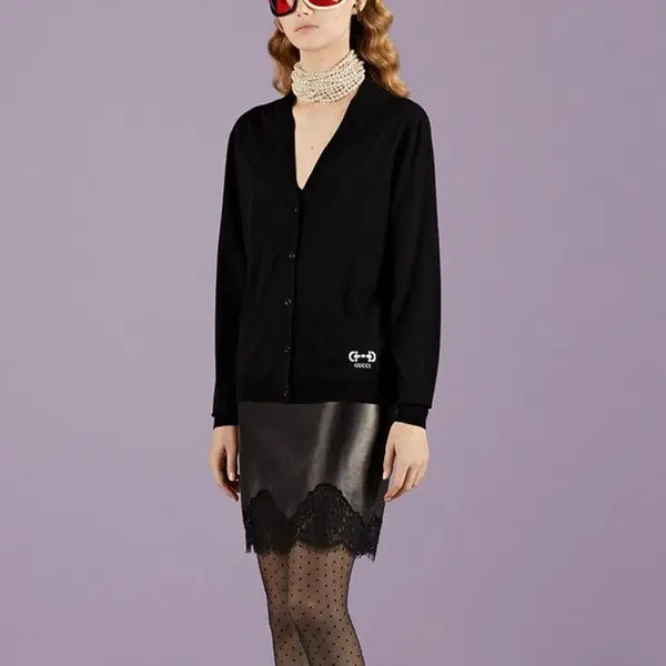 Gucci Extra Fine Wool Cardigan