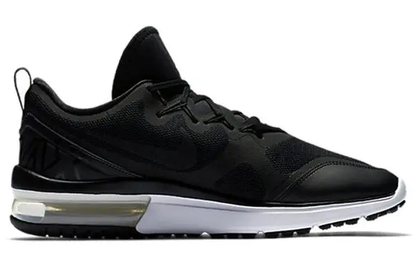 Nike Max Fury Athletic Sneakers - Black/white