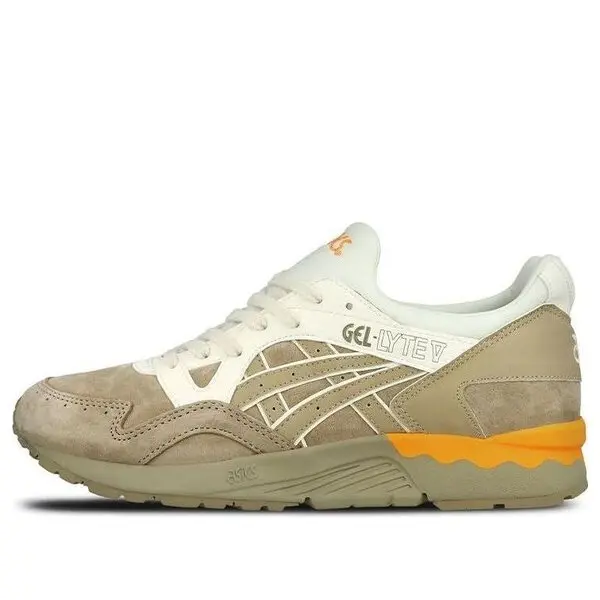 Asics Gel Lyte 5 Casual Lux Pack Sneakers - White/brown