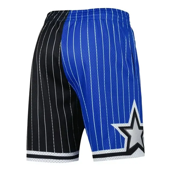 Mitchell & Ness X Nba Orlando Magic 1994 Split Swingman Shorts - Black/blue