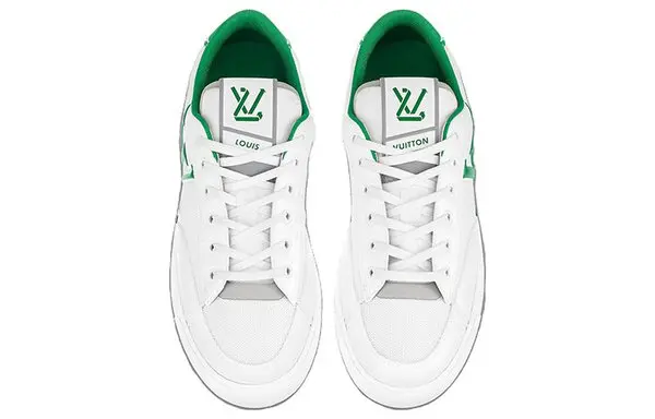 LOUIS VUITTON Charlie Sneakers - White/green