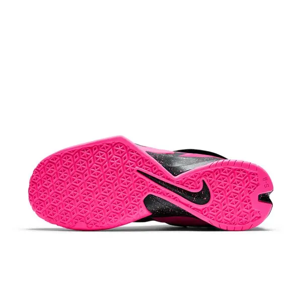 Nike Lebron Soldier 8 High-top Sneakers - Black/pink