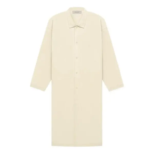 Fear Of God Fw22 Long Coat - White/beige