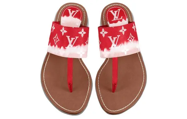 LOUIS VUITTON Palma Monogram Slides
