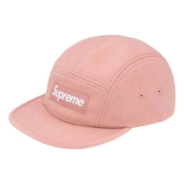 Supreme Fw25 Wool Camp Cap - Pink