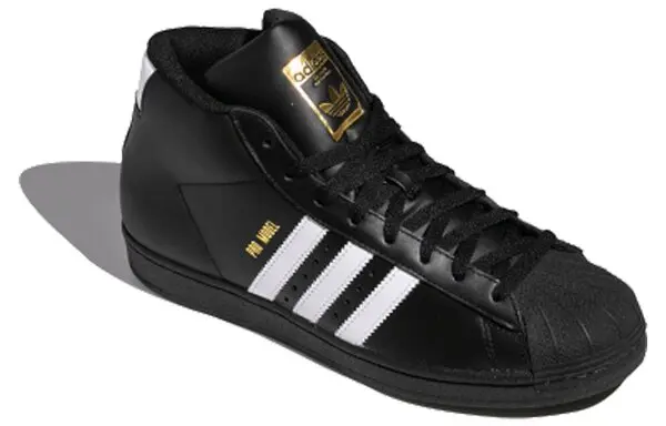 Adidas Originals Pro Model High Top Sneakers - Black