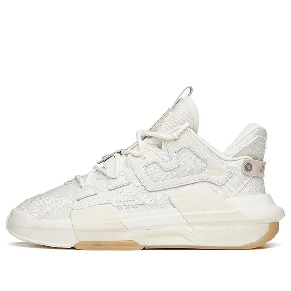 ANTA Shock The Game Low Sneakers - White/tan
