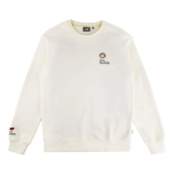 NEW BALANCE X Zero Per Zero Graphic Pullover - White/black/blue