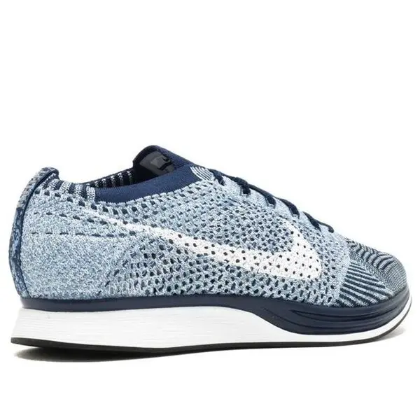 Nike Flyknit Racer "blue Tint" Athletic Sneakers - Blue/black/white