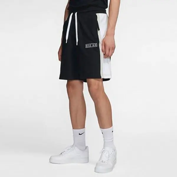 Nike French Terry Drawstring Shorts With Zipper Pocket