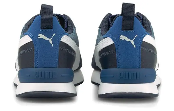 PUMA R78 Casual Low Top Sneakers - Blue/white/orange