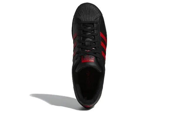 Adidas Superstar 'core Black Vivid Red - Black/red
