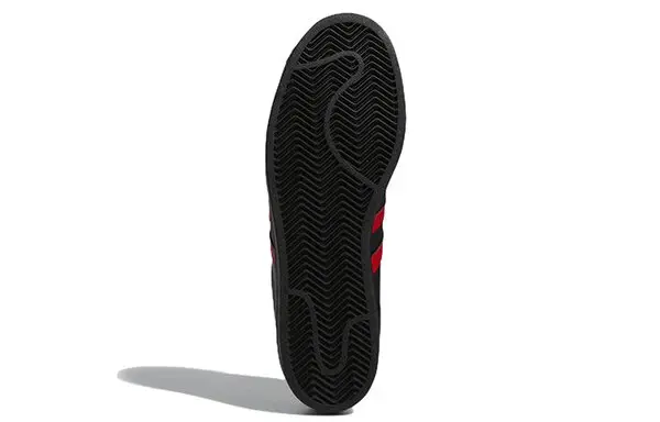 Adidas Superstar 'core Black Vivid Red - Black/red