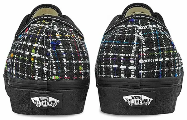 VANS Authentic Low Top Sneakers - Black/multi-color