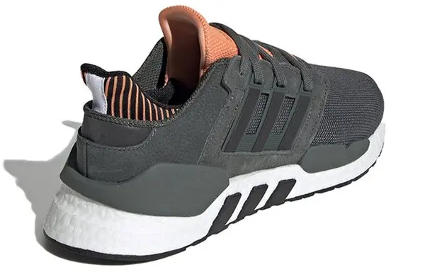 Adidas Eqt Support 91/18 "legend Ivy" Low Top Sneakers - Grey