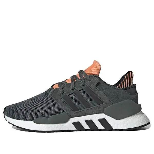 Adidas Eqt Support 91/18 "legend Ivy" Low Top Sneakers - Grey