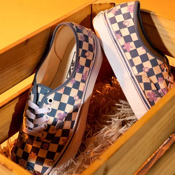 VANS Authentic Low Top Sneakers - Bluewhite