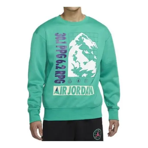 JORDAN Winter Utility Plush" Pullover - Green