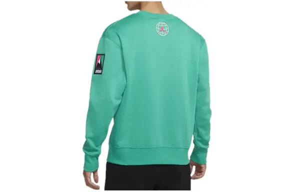 JORDAN Winter Utility Plush" Pullover - Green
