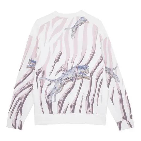 PUMA X Sorayama Graphic Sweatshirt - White/pink/sliver