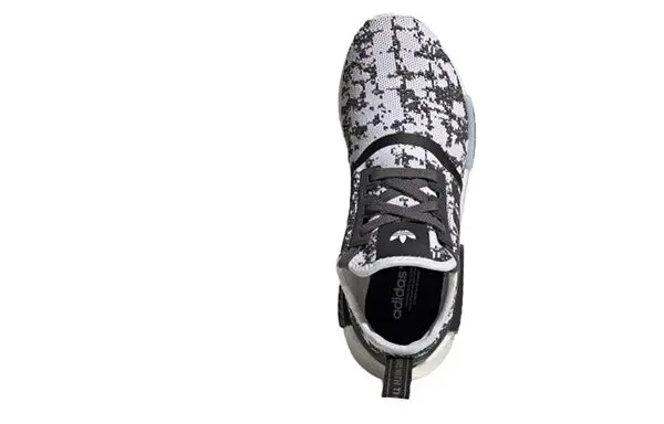 Adidas Nmd_r1 Sneakers With Digi Camo Print - Grey Five/cloud White/carbon
