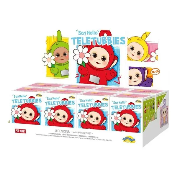 POP MART Teletubbies Say Hello Figures Sealed Case - Multi-color