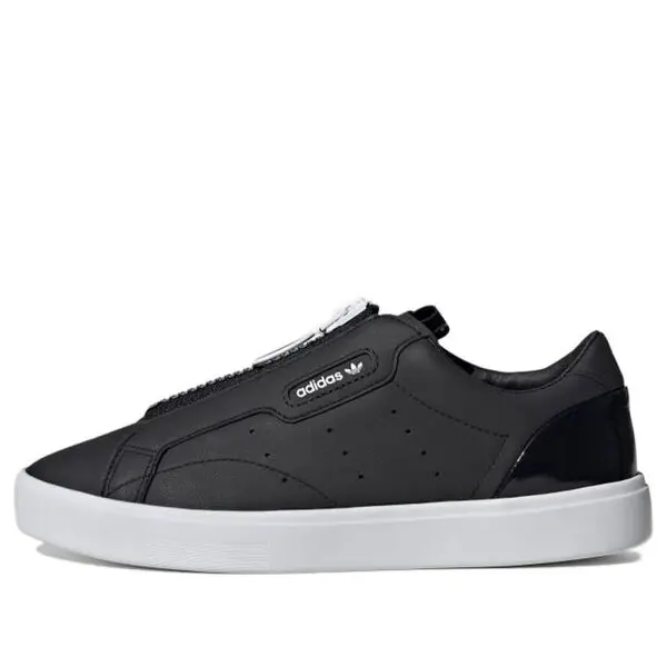 Adidas Originals Sleek Zip Sneakers - Black/white