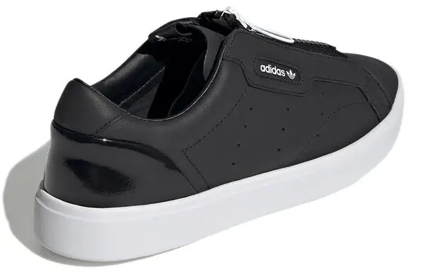 Adidas Originals Sleek Zip Sneakers - Black/white
