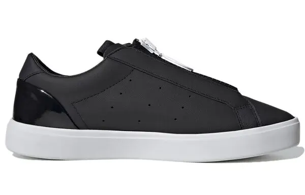 Adidas Originals Sleek Zip Sneakers - Black/white