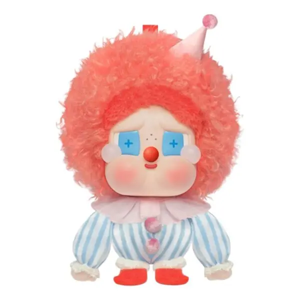 POP MART Crybaby "why So Serious" Vinyl Plush Pendant - Multi-color